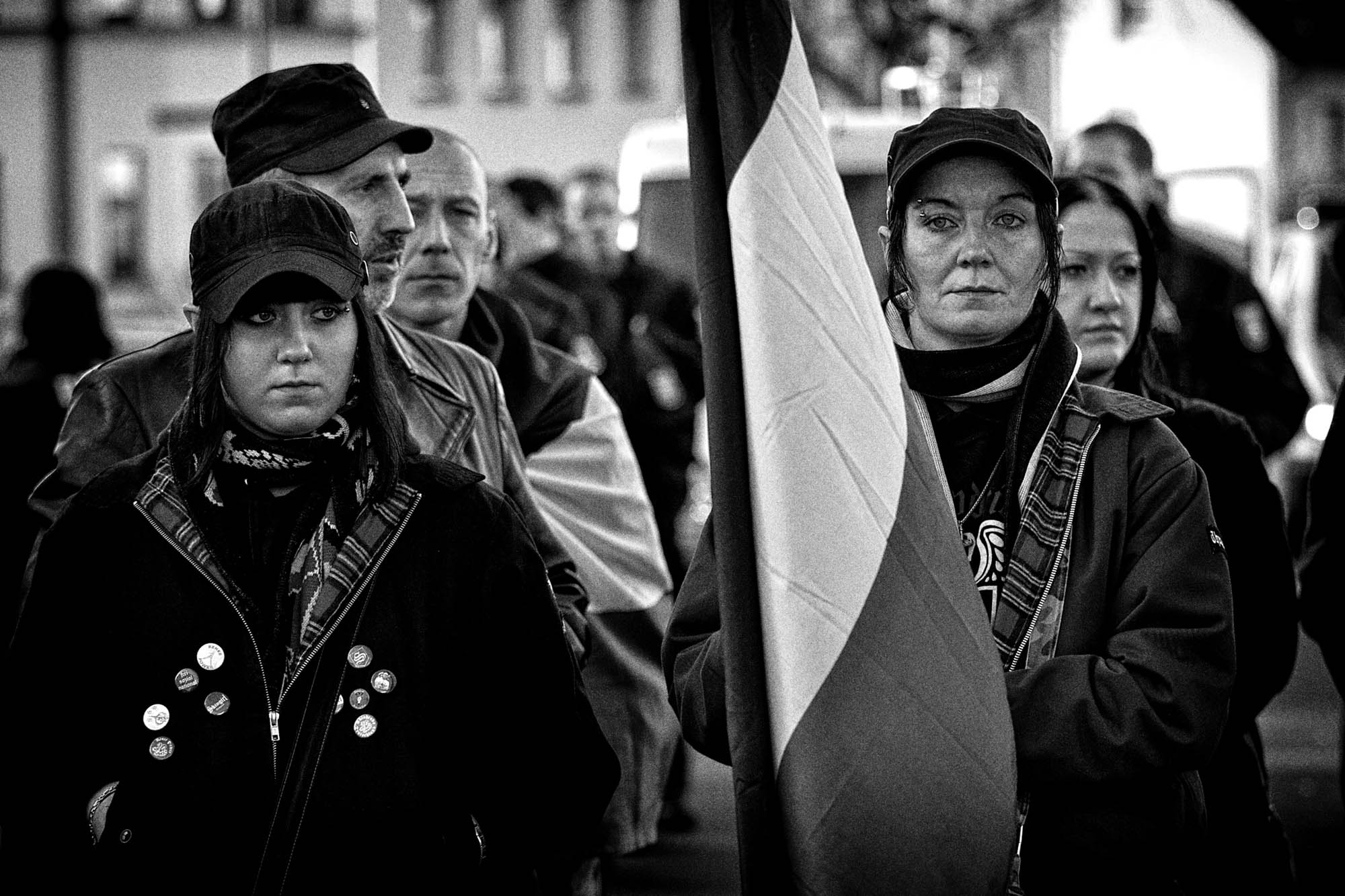 Nazi-Frauen | NPD Demo Fulda – Sascha Rheker – Photographer